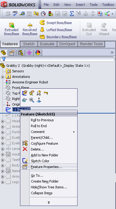 Tutorial - Tips - keeping your freature tree clean and organized in ...