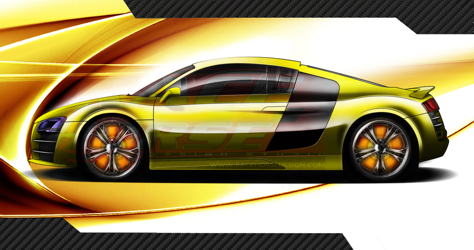 Automotive Rendering Photoshop - GrabCAD