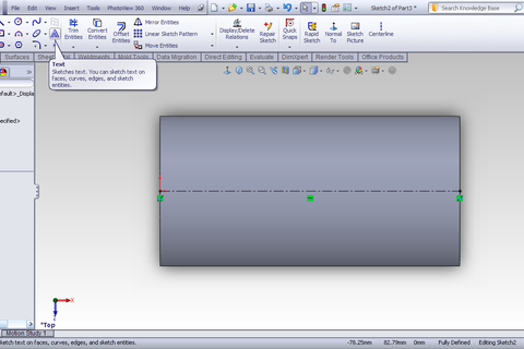 Tutorial - Wrap feature in Solidworks? - GrabCAD