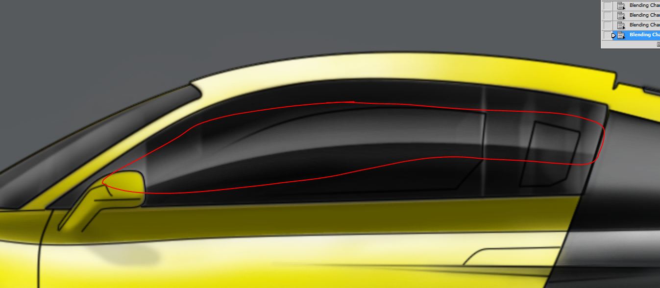 Automotive Rendering Photoshop | GrabCAD Tutorials