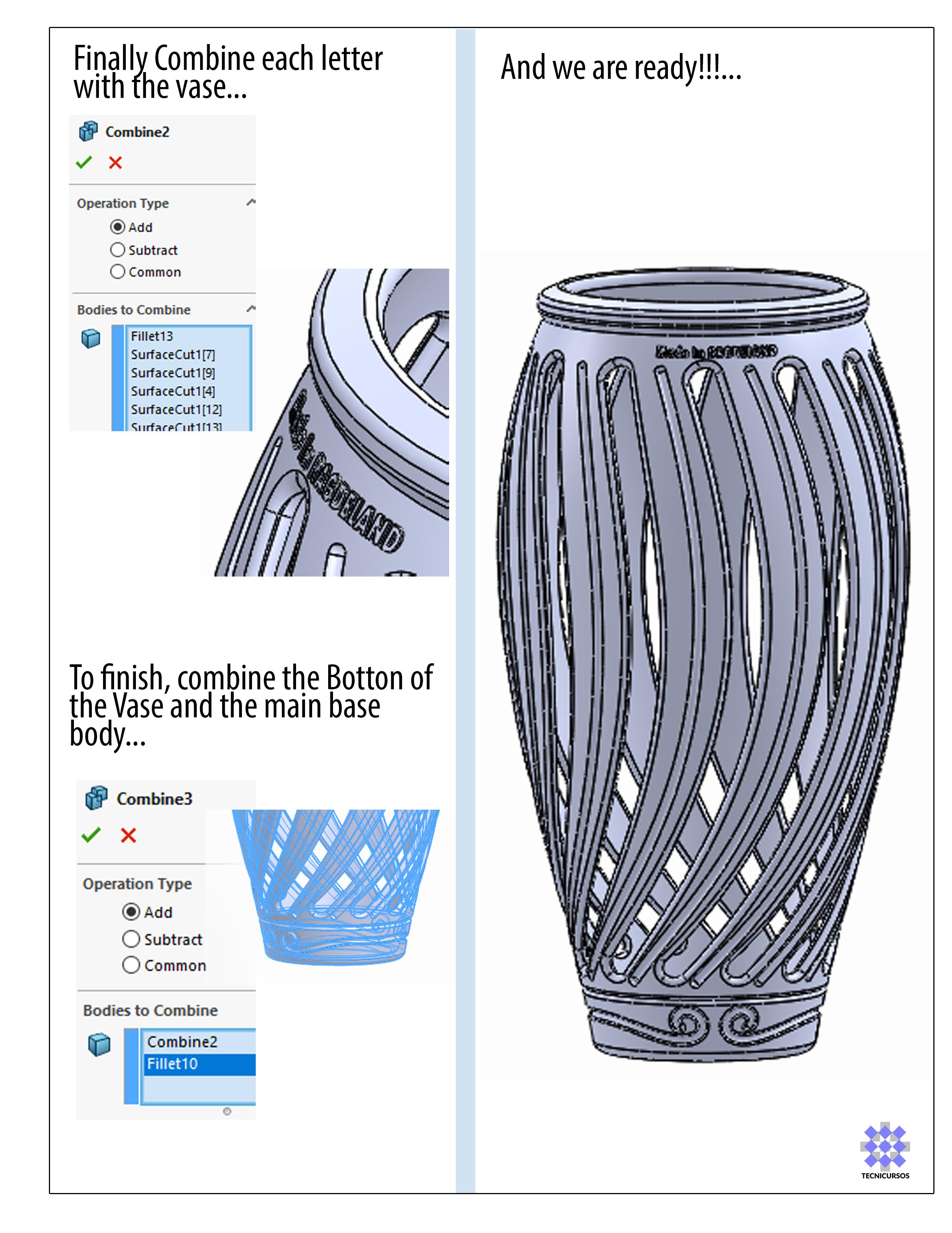 Flower Vase Modeling... | GrabCAD Tutorials