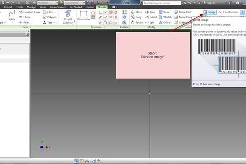 'Tutorial: How to insert images in Autodesk Inventor' - GrabCAD