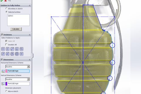Tutorial - Tip - fully defining sketches in SolidWorks (splines) - GrabCAD