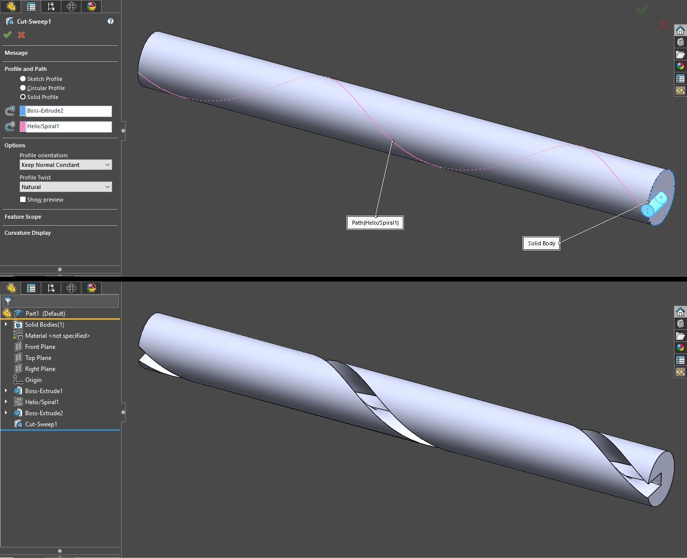 How to make a barrel cylindrical cam in solidWORKS | GrabCAD Questions