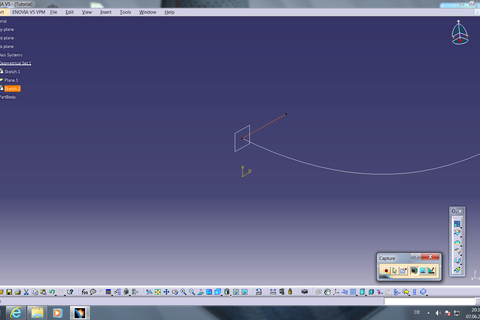 Tutorial: How to get a helix on a spline/curve/polyline in Catia V5 ...