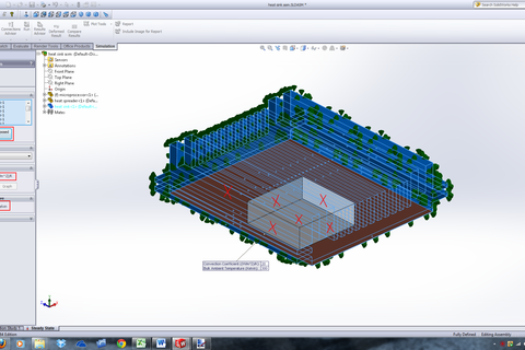 Tutorial: How to perform a transient thermal analysis in SolidWorks ...