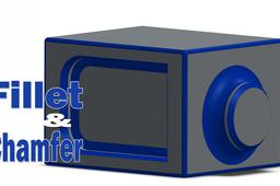 Solidworks Tutorial | Solidworks fillet and chamfer tool | GrabCAD Tutorials