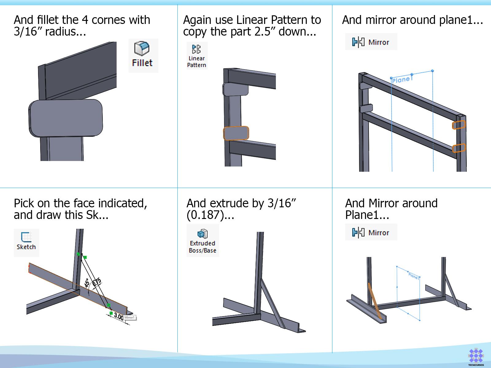 Movable Stand for 36"x54" Plastic Bags | GrabCAD Tutorials