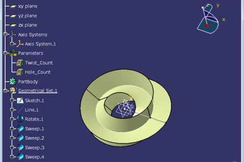 Tutorial: How to create Parametric 'Mobius_strip' model - GrabCAD