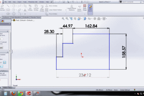 Tutorial: How to solve Over-defined Sketch in SolidWorks? - GrabCAD