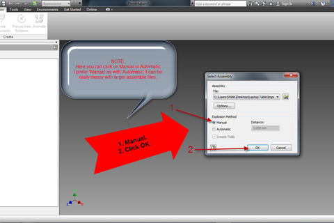 'Tutorial: How to create a presentation file in Autodesk Inventor ...
