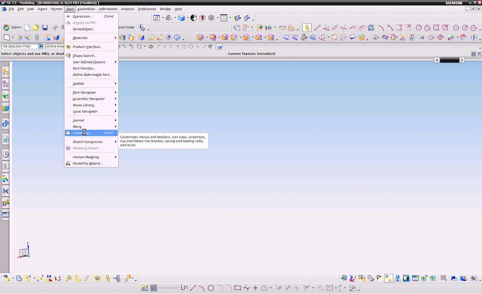 The use of Radial menus in Siemens NX - GrabCAD