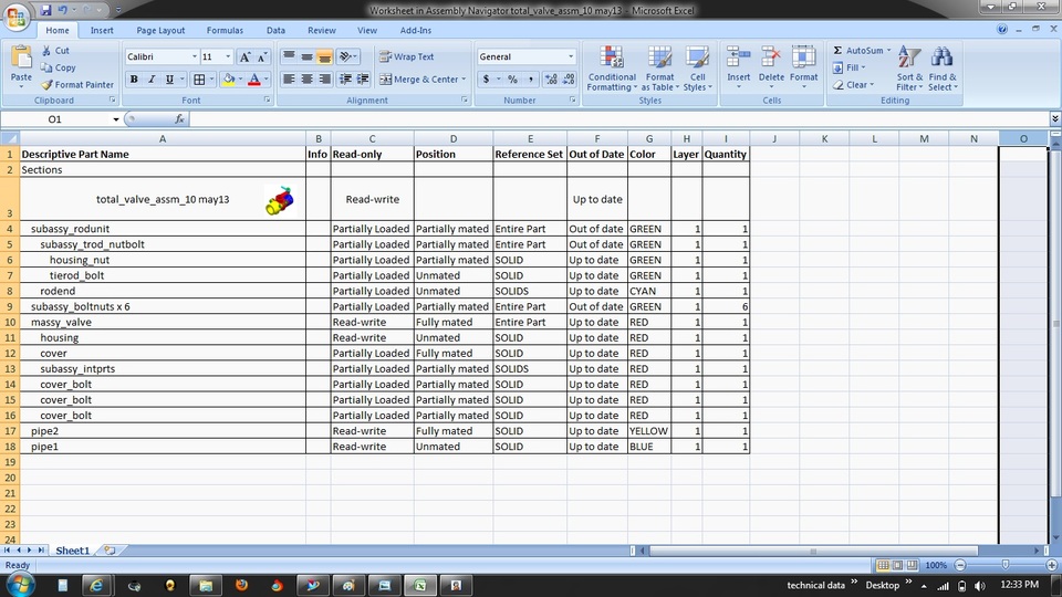 Tutorial: you how to generate parts report/tracking sheet (Microsoft ...
