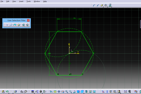 how to model nut with visible threads from an existing bolt - GrabCAD