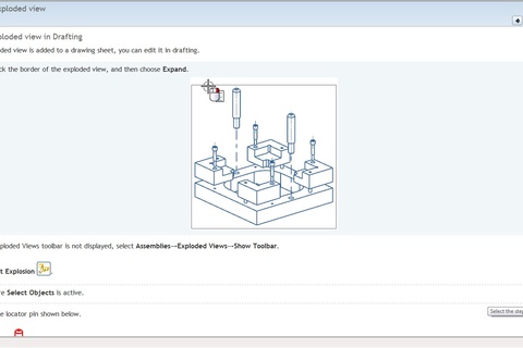 How to take Exploded view in nx drafting - GrabCAD