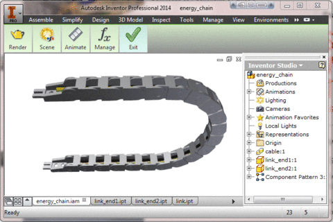 Tutorial: How to make energy chain and animate that by parameter - GrabCAD