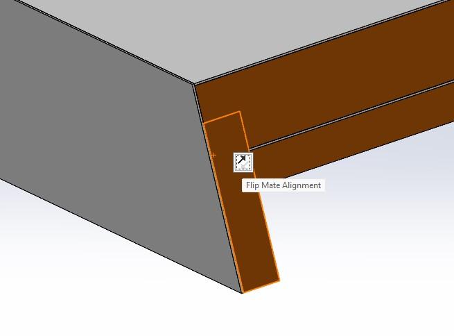 Flip Mate Alignment | GrabCAD Questions