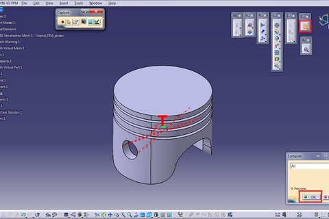 Tutorial: How to analyze a thermal load in Catia V5 FEM Analysis - GrabCAD