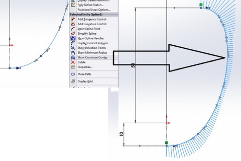 Using Splines in Solidworks - GrabCAD