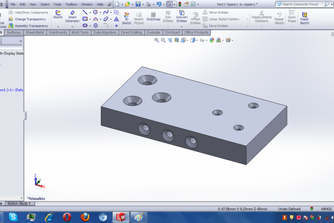 How to use Smart Fastener feature in assembly module in SolidWorks ...