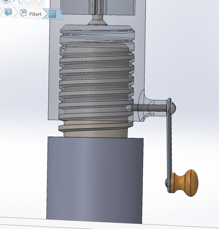 How do I lock a rotation when another part is coincident | GrabCAD ...