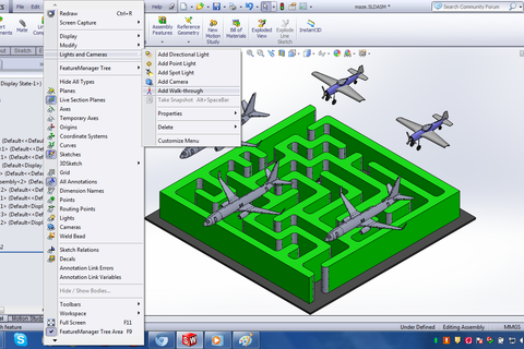 How to use Add Walk-Through command in SolidWorks ? - GrabCAD