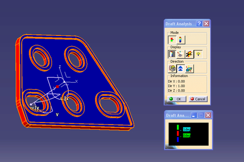 How to do draft analysis in Catia V5 - GrabCAD
