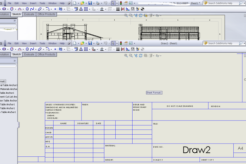 Tutorial : makes drawing sheet format / size homemade - GrabCAD