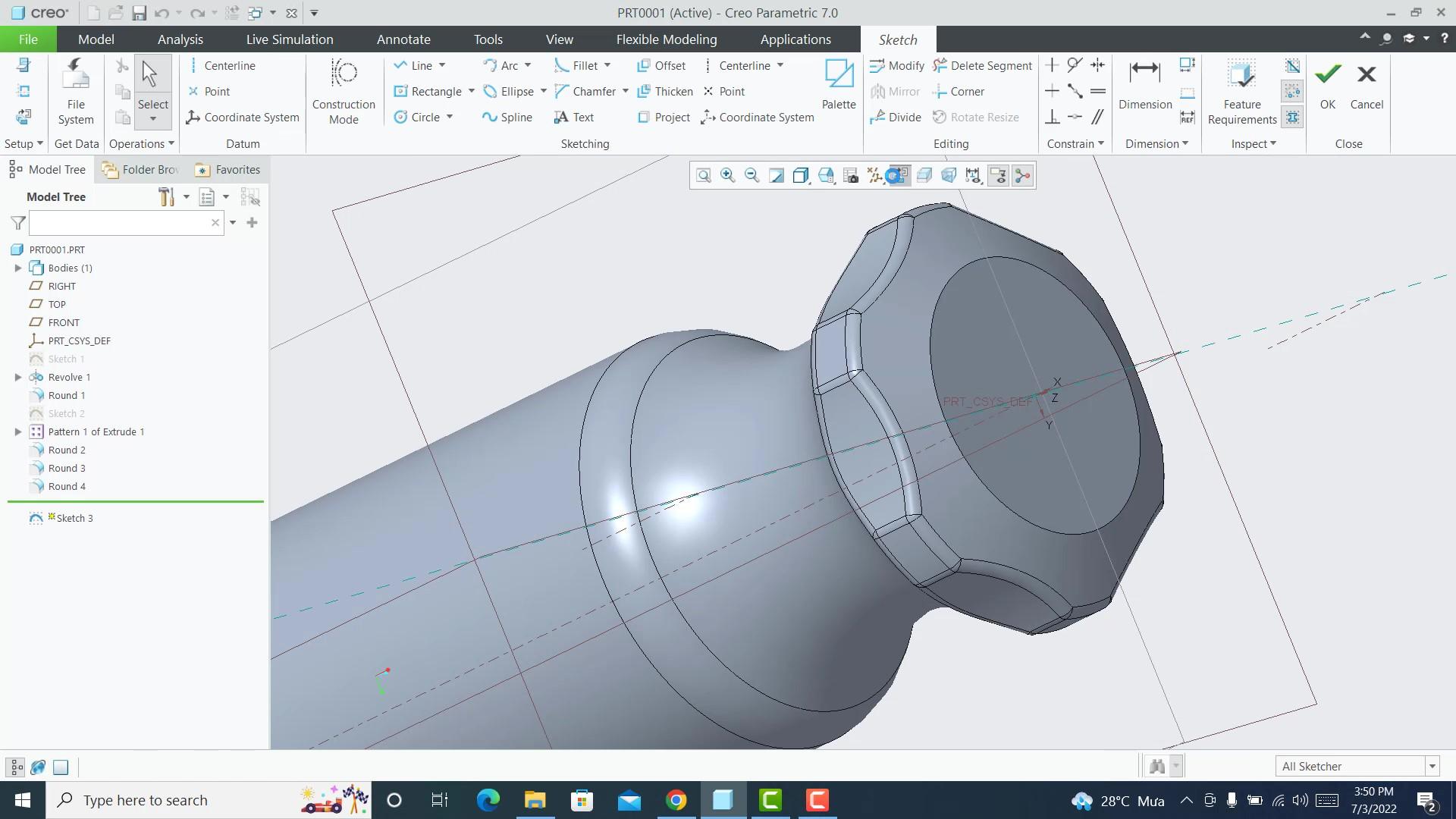 Creo Parametric: Screwdriver | GrabCAD Tutorials