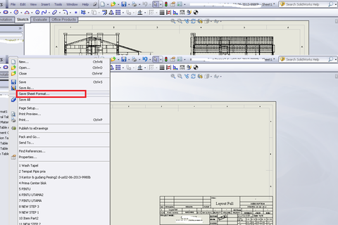 Tutorial : makes drawing sheet format / size homemade - GrabCAD