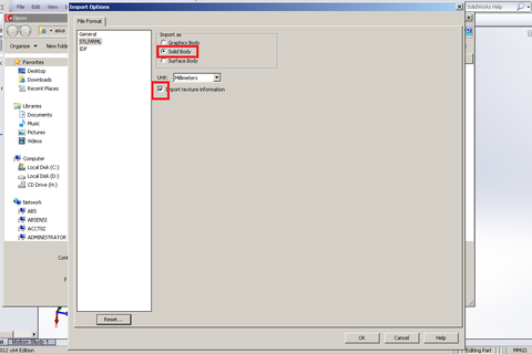 Tutorial : How to edit STL file imported into SolidWorks - GrabCAD
