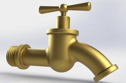 Solidworks: water tap (1) | GrabCAD Tutorials