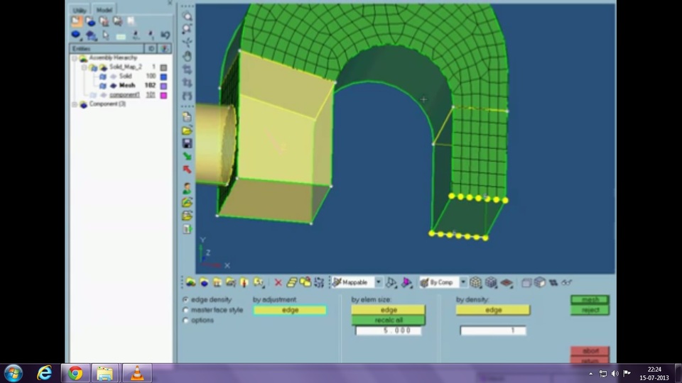 What is the defination of Core and Fine Mesh in HyperMesh? - GrabCAD
