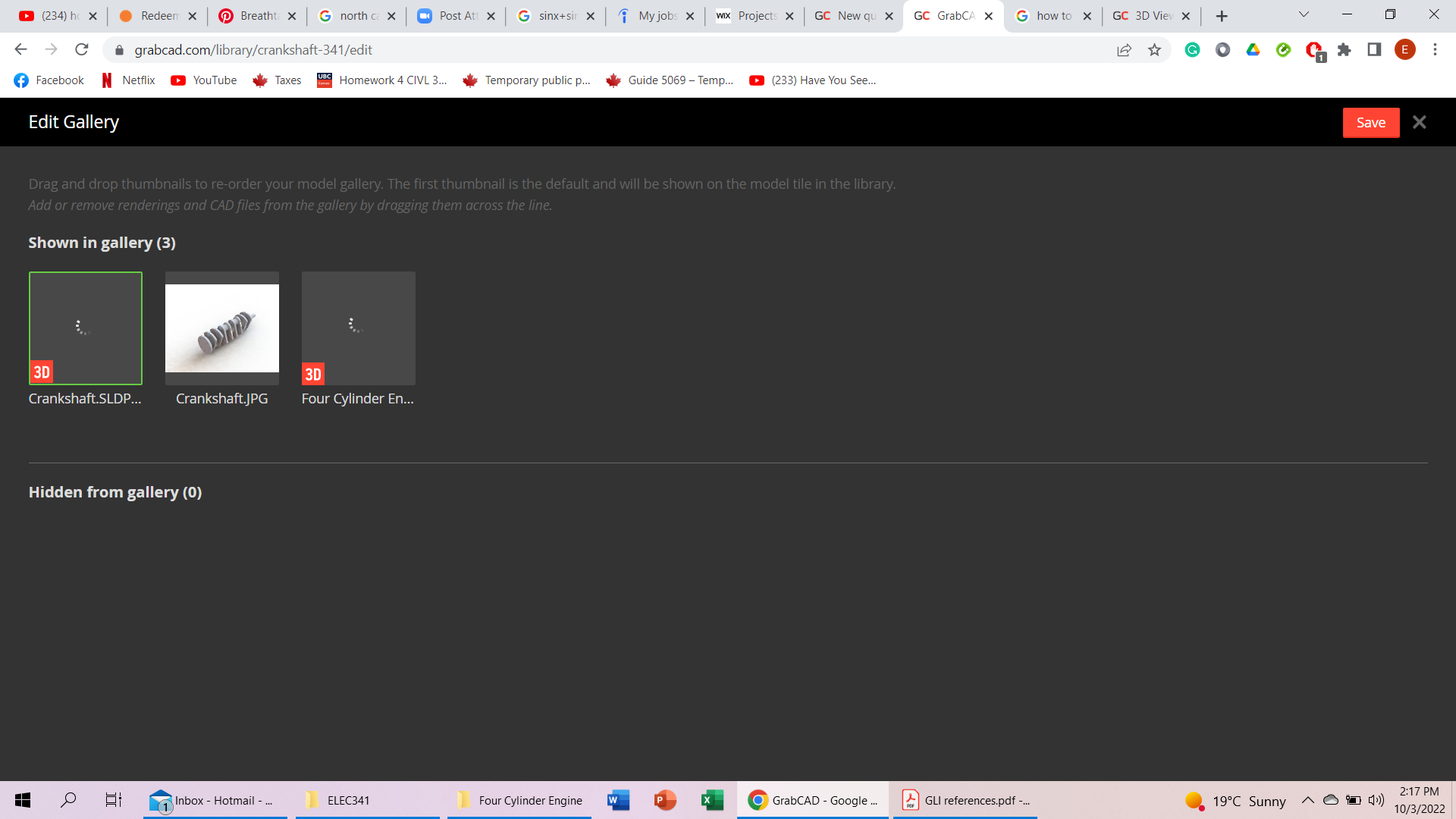 Does A 3d Viewer Get Created Autoamtically When I Upload A Sldprt Or