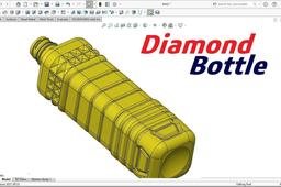 Diamond Bottle | GrabCAD Tutorials