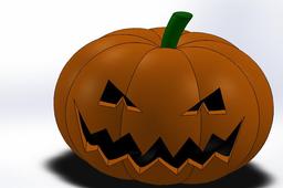 Solidworks: Halloween pumpkin | GrabCAD Tutorials