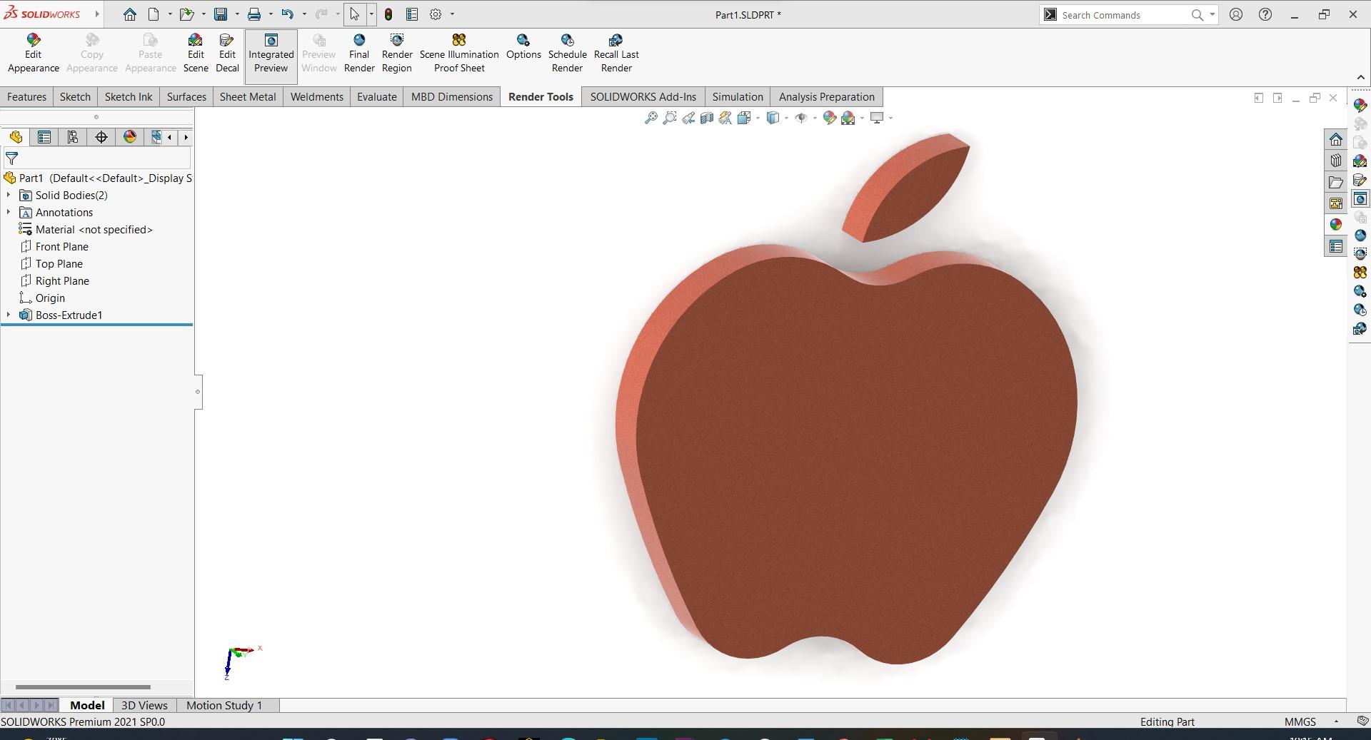 Apple Logo | GrabCAD Tutorials