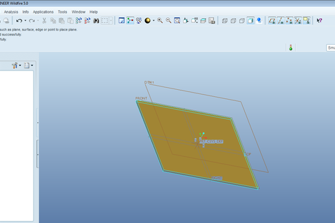Using a reference image in pro e & creo elements to create a logo or ...