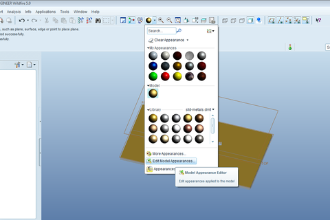 Using a reference image in pro e & creo elements to create a logo or ...