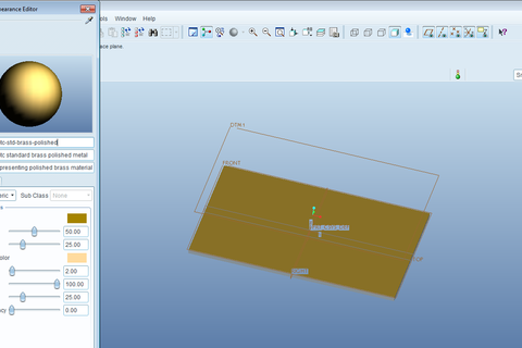 Using a reference image in pro e & creo elements to create a logo or ...