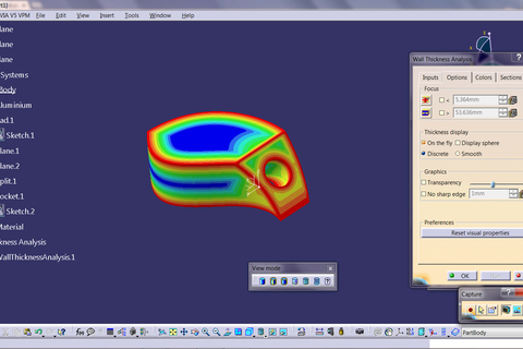 Graphics problem or i need to do some changes in settings in catia ...