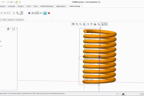 Tutorial: Variable Pitch Spring - GrabCAD