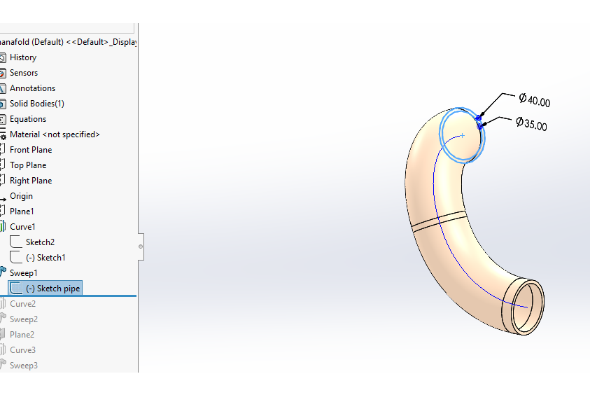 Piping challenge | Weekly Challenge Group | GrabCAD Groups