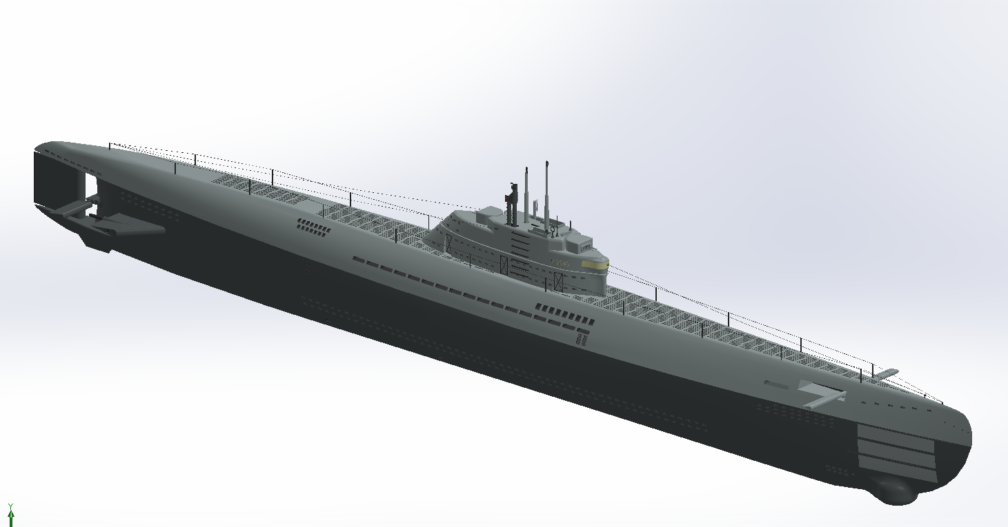 u-boat XXI is now available | Submarine design | GrabCAD Groups