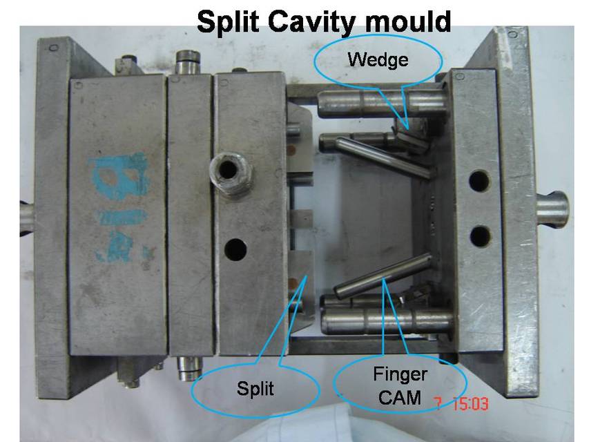 Tutorials on Mould Designing:- An Introduction to Split Cavity Mould & Side Core Mould - GrabCAD