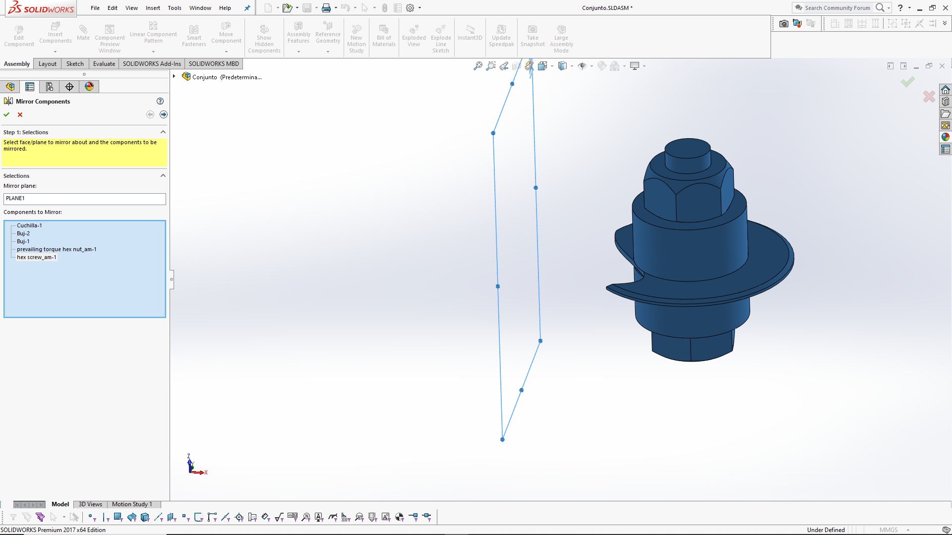 Solidworks Mirror Assembly | GrabCAD Questions