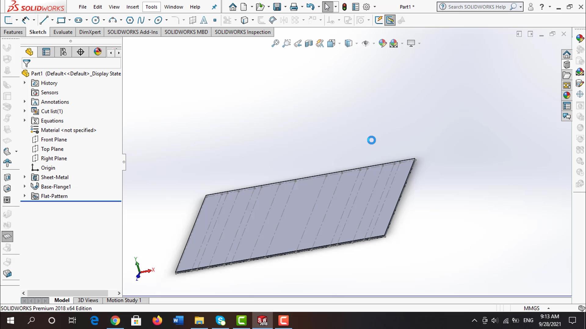 Solidworks: Sheet metal (22) | GrabCAD Tutorials