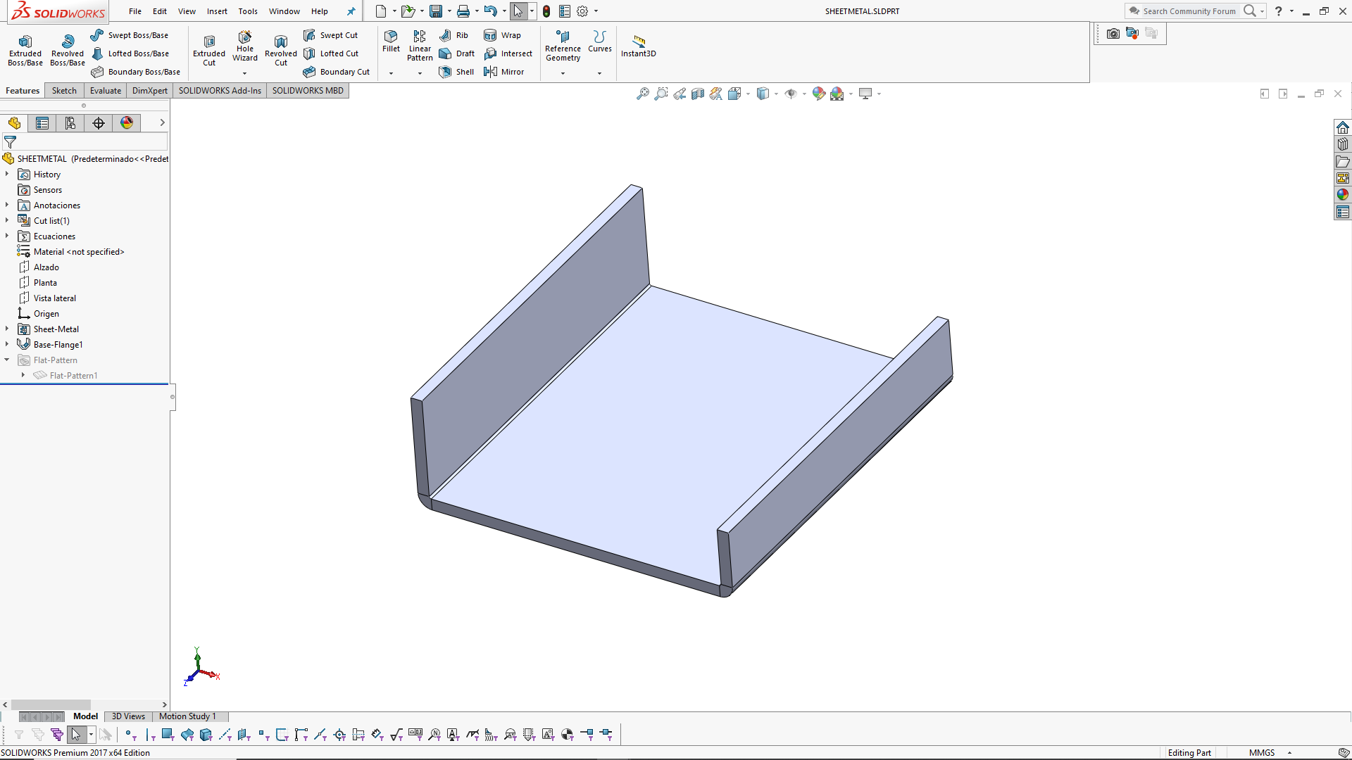 How To Fix Flat Pattern Issue In Drawing File Grabcad Groups