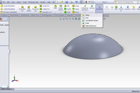 Tutorial - Indent feature in SolidWorks? - GrabCAD
