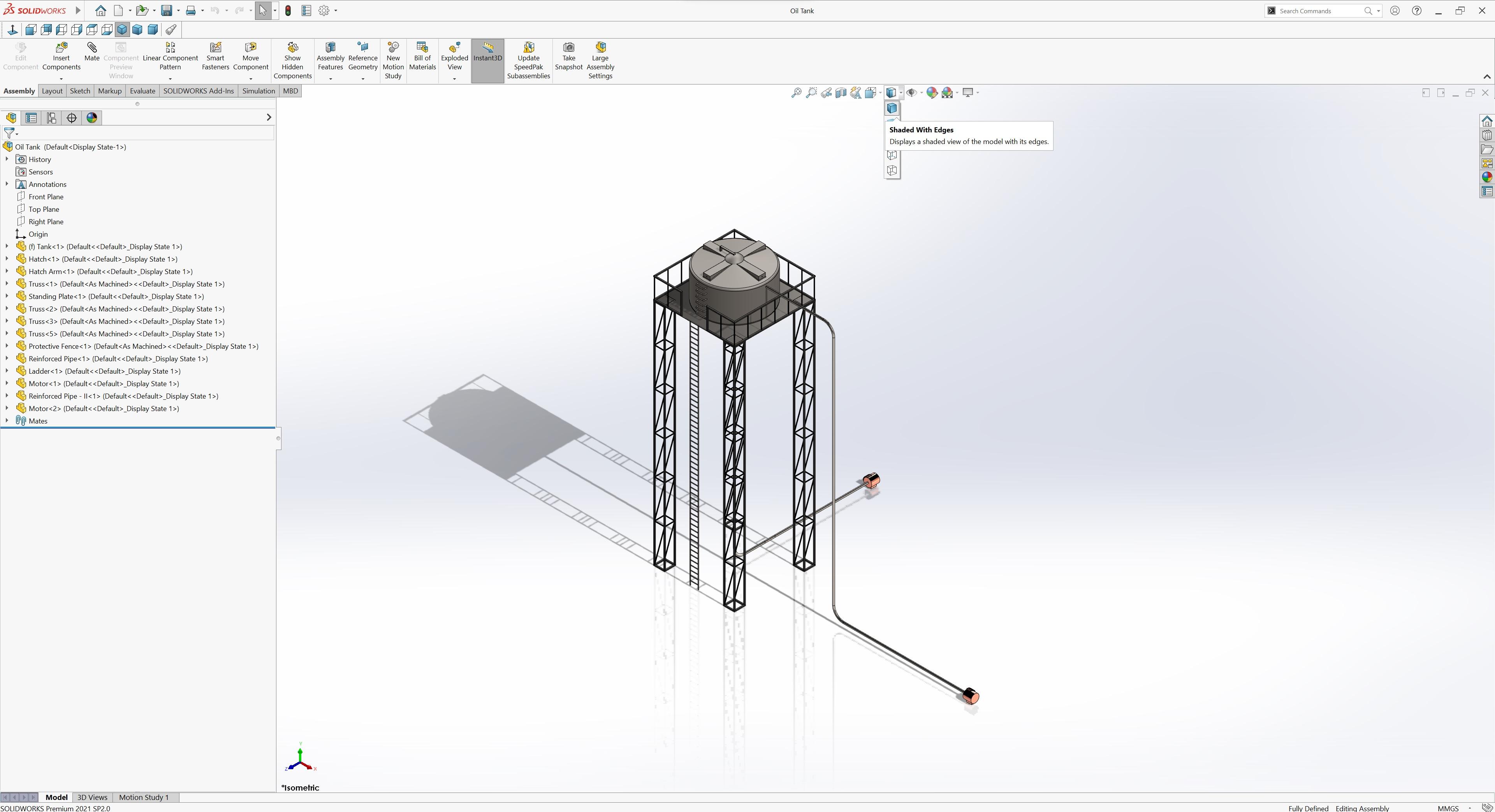 Sub-Assembly, Drawing Sheet Shape is Grey when Open it from Original ...